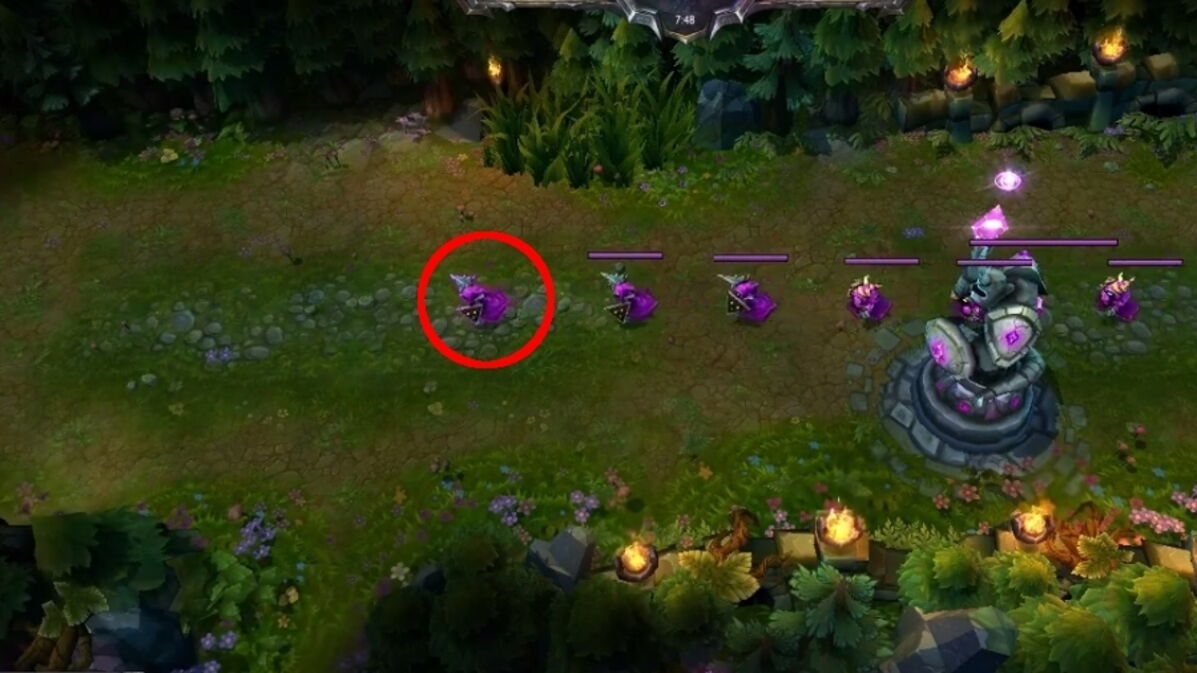 League of Legends : ce sbire est victime d'un glitch qui le rend ...