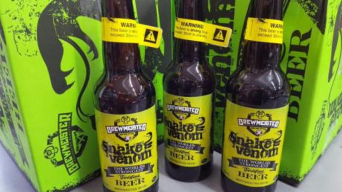 You'd Have To Be Seriously Brave To Taste The Strongest Beer In The World