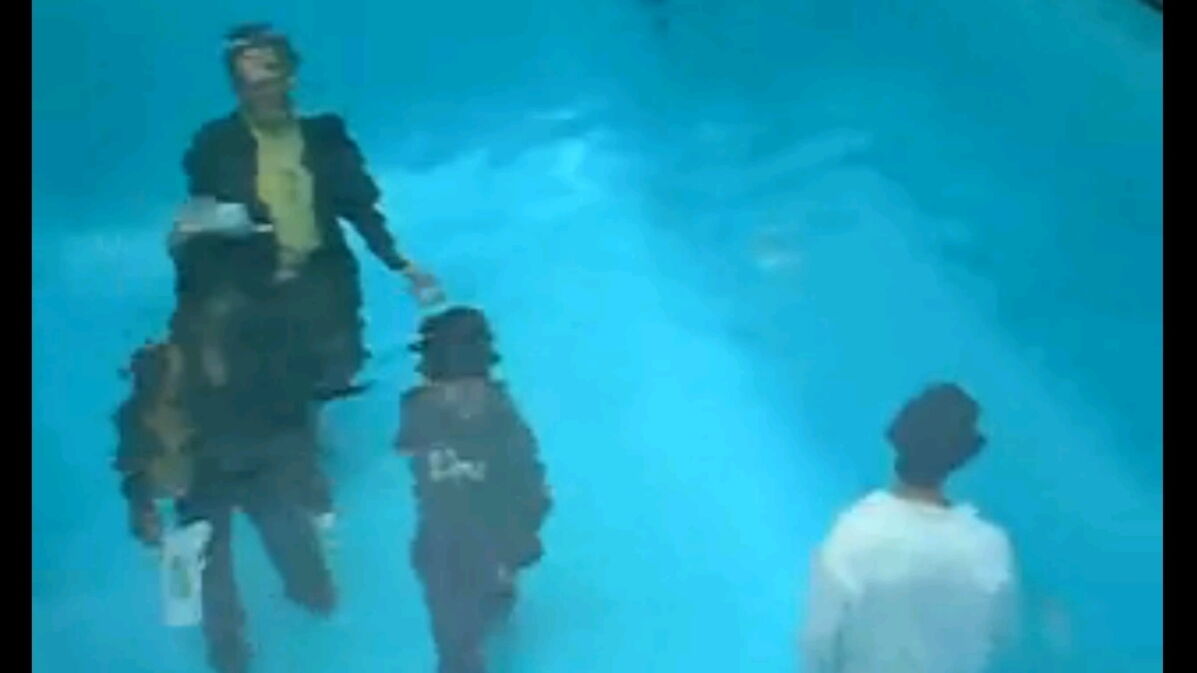 This Incredible Japanese Pool Allows You To Swim Without Getting Wet