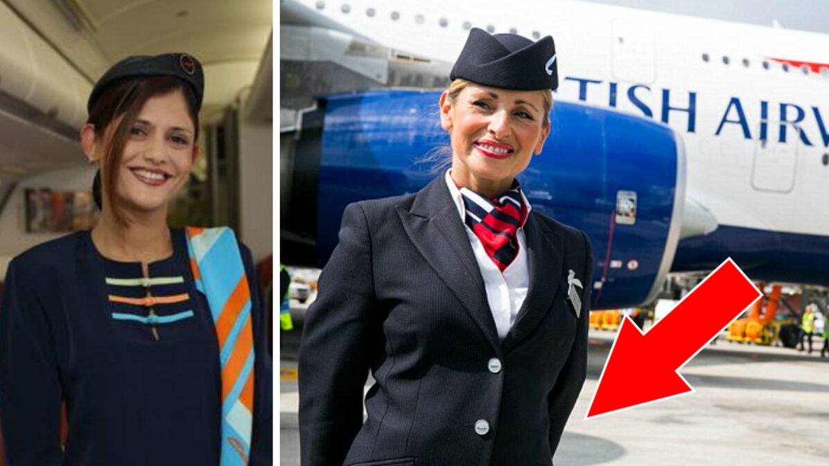 This Is The Real Reason Flight Attendants Always Greet You With Their