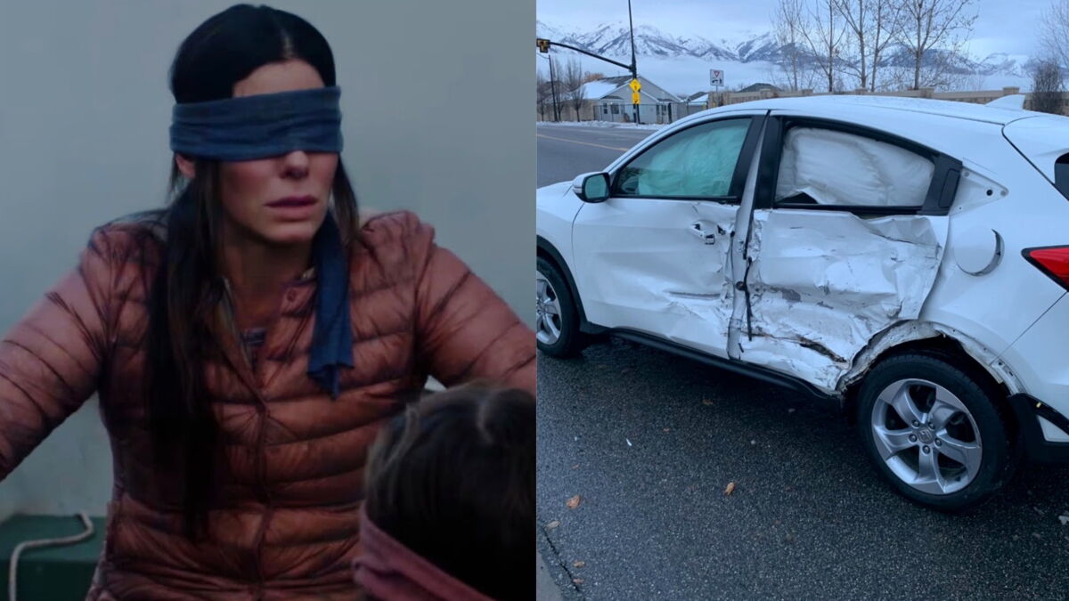 This 17-Year-Old Tried Driving Blindfolded For The Bird Box Challenge ...
