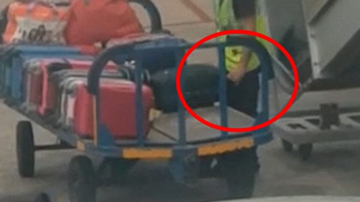 This Ibiza Baggage Handler Was Caught Doing Something Terrible