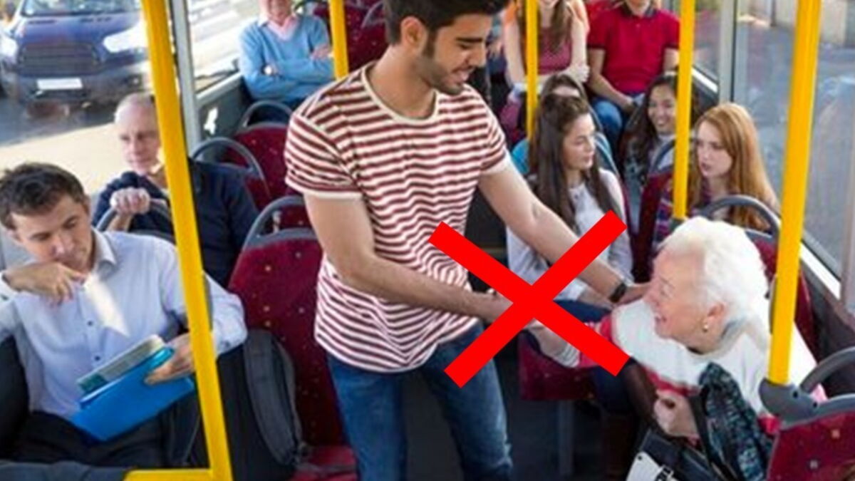 This Is Why You Shouldn’t Offer Your Seat To Older People On Public ...