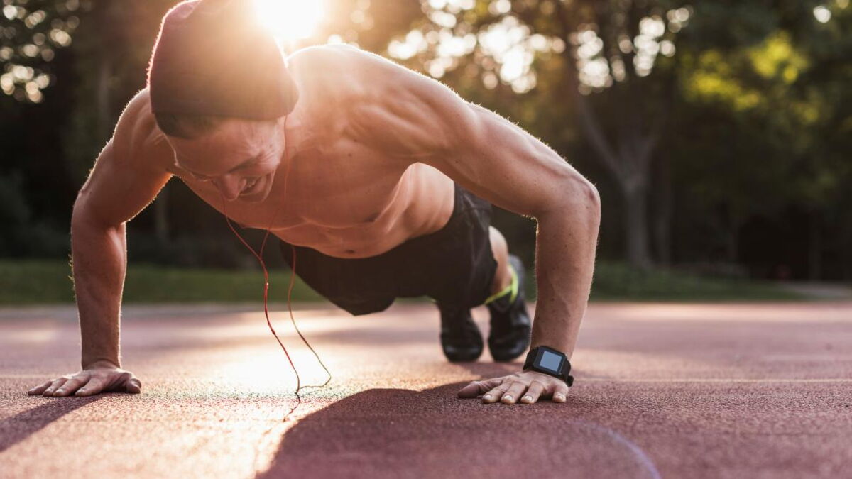 This is the proper way to do push-ups