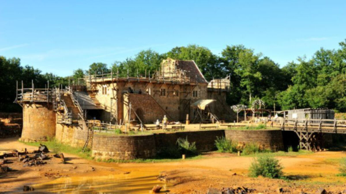 They spent 20 years restoring a medieval castle and the result Is ...