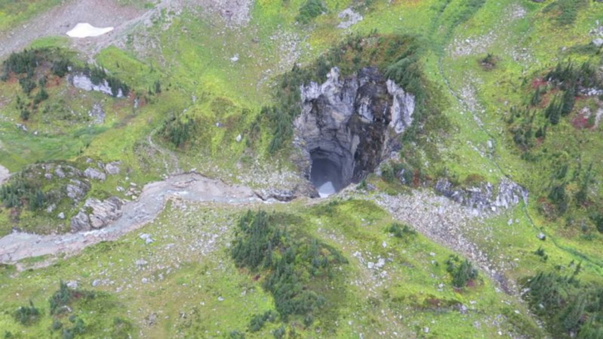 A massive cave untouched by humans has been discovered in Canada