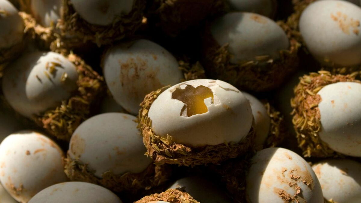 These archaeologists found an intact 1000 year-old egg... and broke it