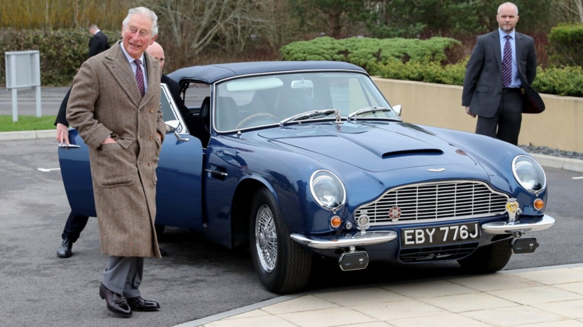 Prince Charles reveals his 51-year-old car runs on wine and cheese