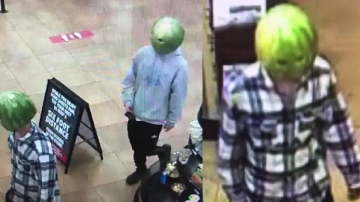 Virginia police are on the hunt for watermelon wearing felons