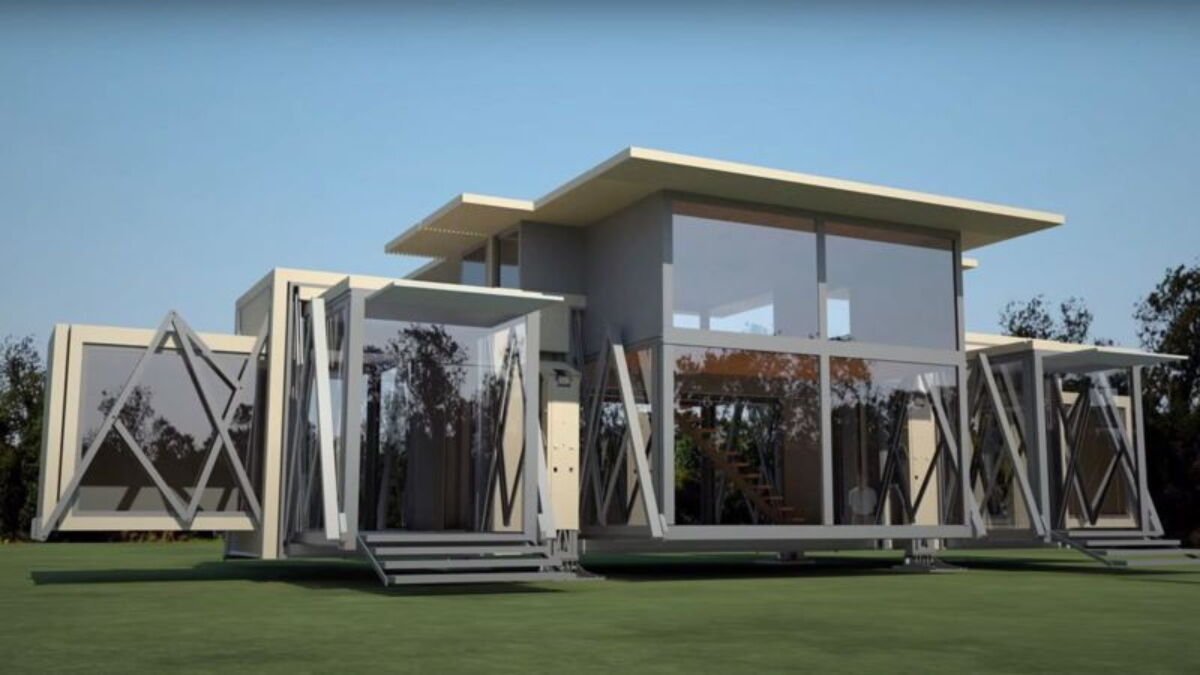 This House Can Unfold In Just 10 Minutes! (VIDEO)