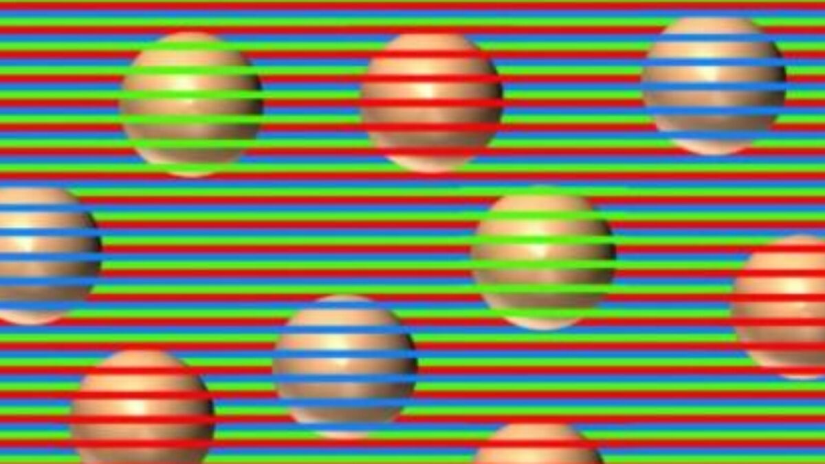 What colour are these balls? This optical illusion has Internet users ...