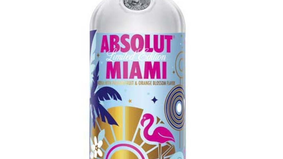 Absolut Miami : De la vodka haute en couleur