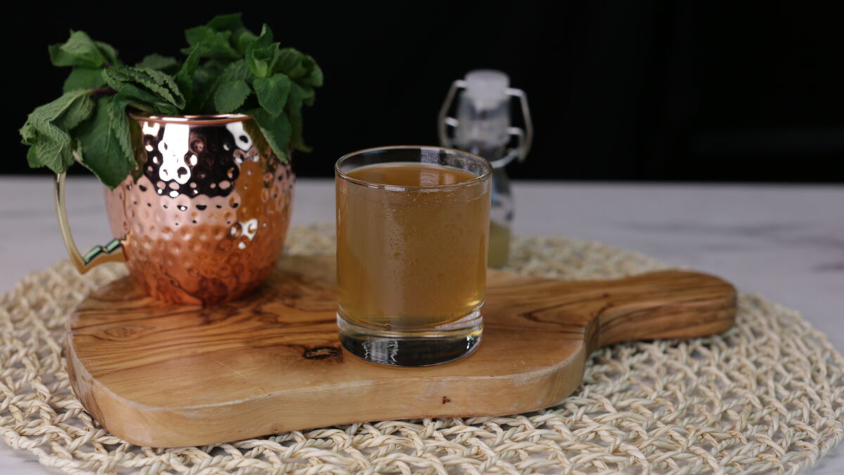 Cocktail Ginger and Apple Cooler