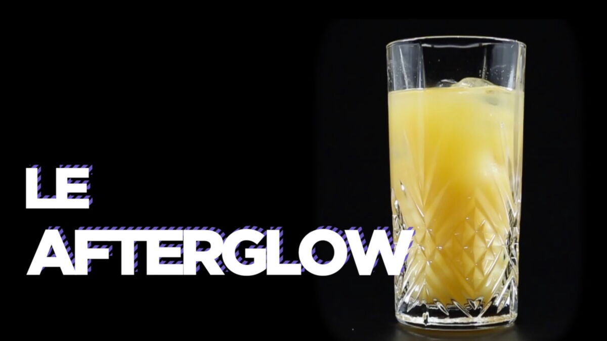 Afterglow Cocktail : découvrez la recette en vidéo