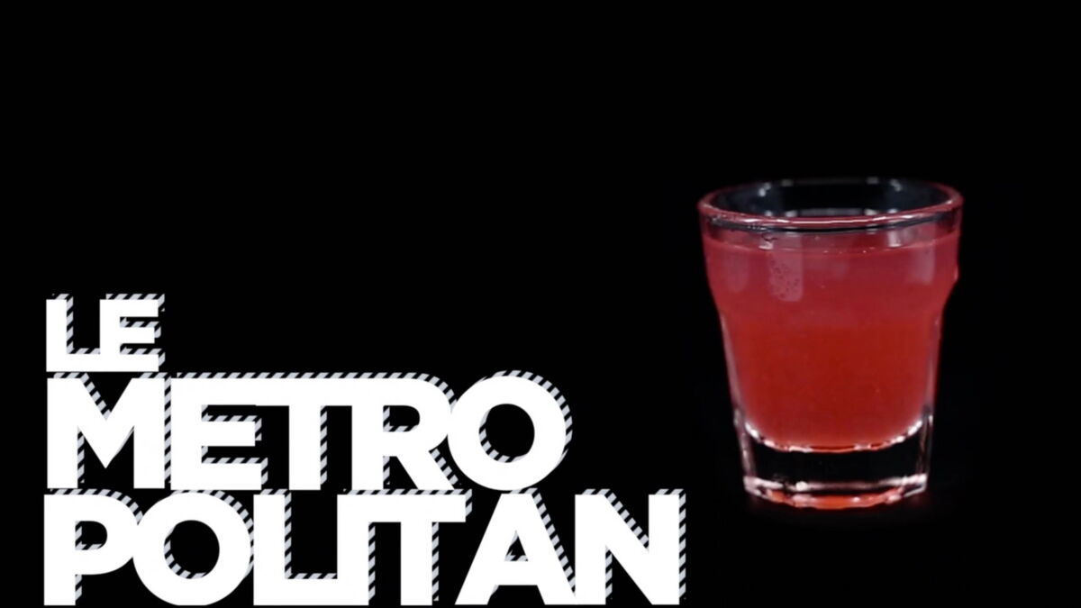 Metropolitan Cocktail : découvrez la recette en vidéo
