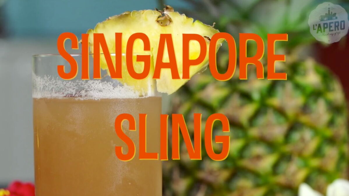 Le Singapore Sling : la recette à suivre en vidéo