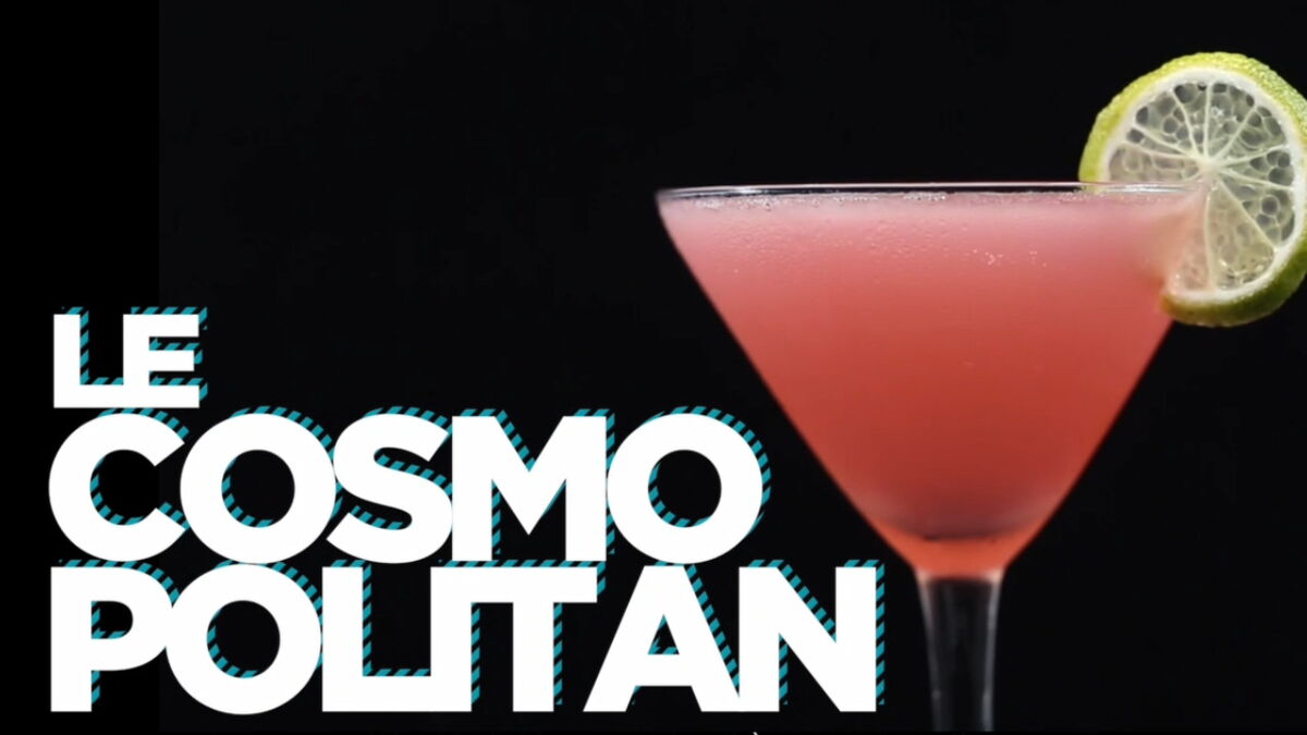 Cosmopolitan cocktail : la recette en vidéo