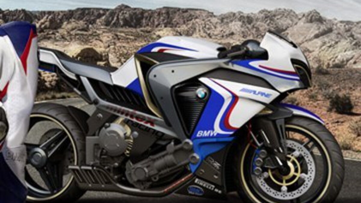 BMW Ghost, une moto à l'allure de rapace