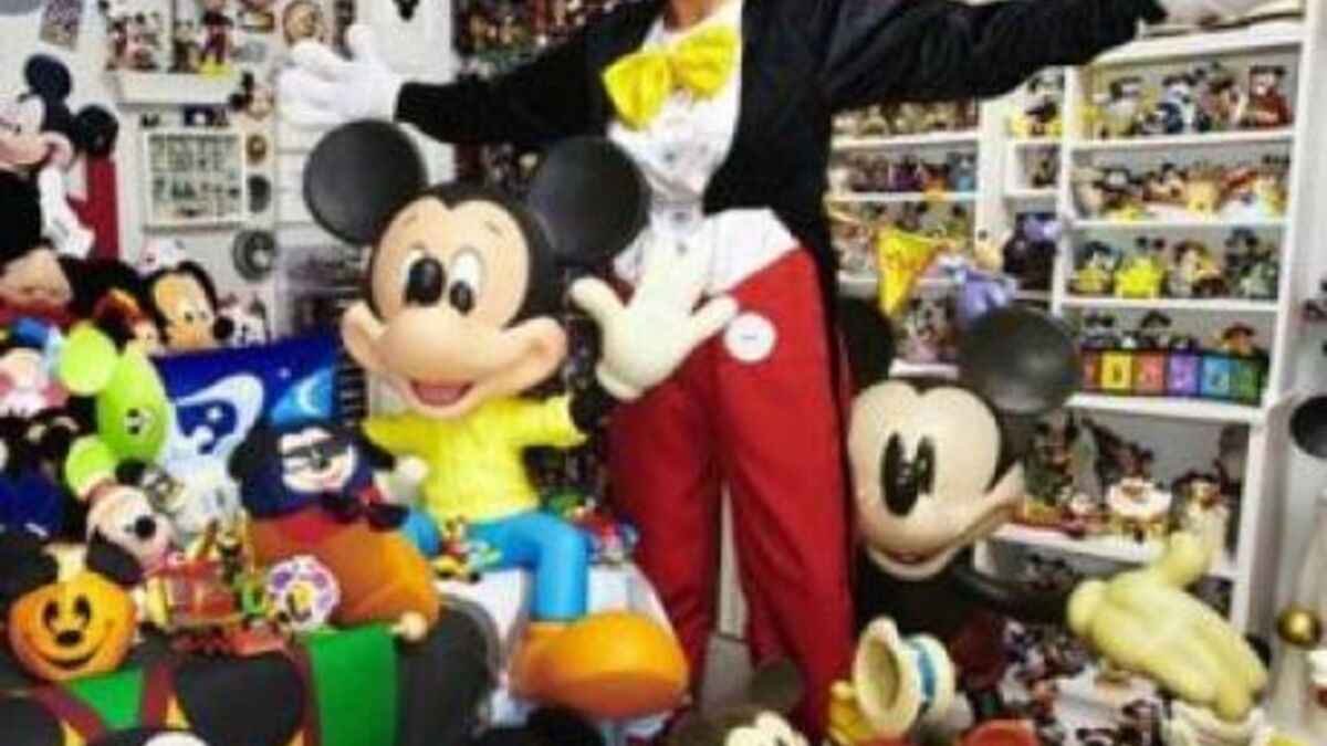 Découvrez la plus grande fan de Mickey