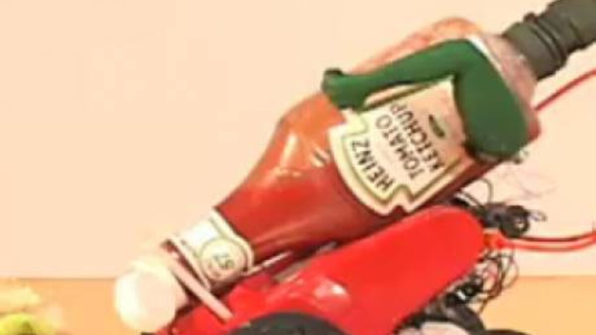 Heinz Automato, le distributeur de ketchup robotisé