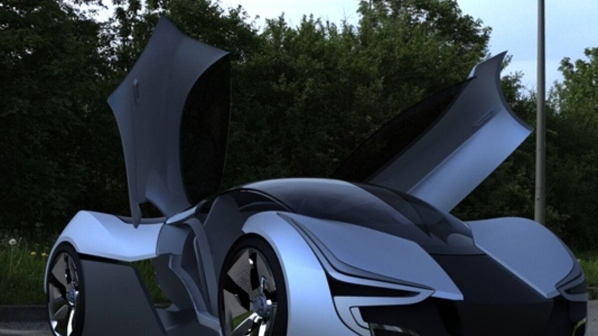 Le concept-car Aerius est la supercar du futur
