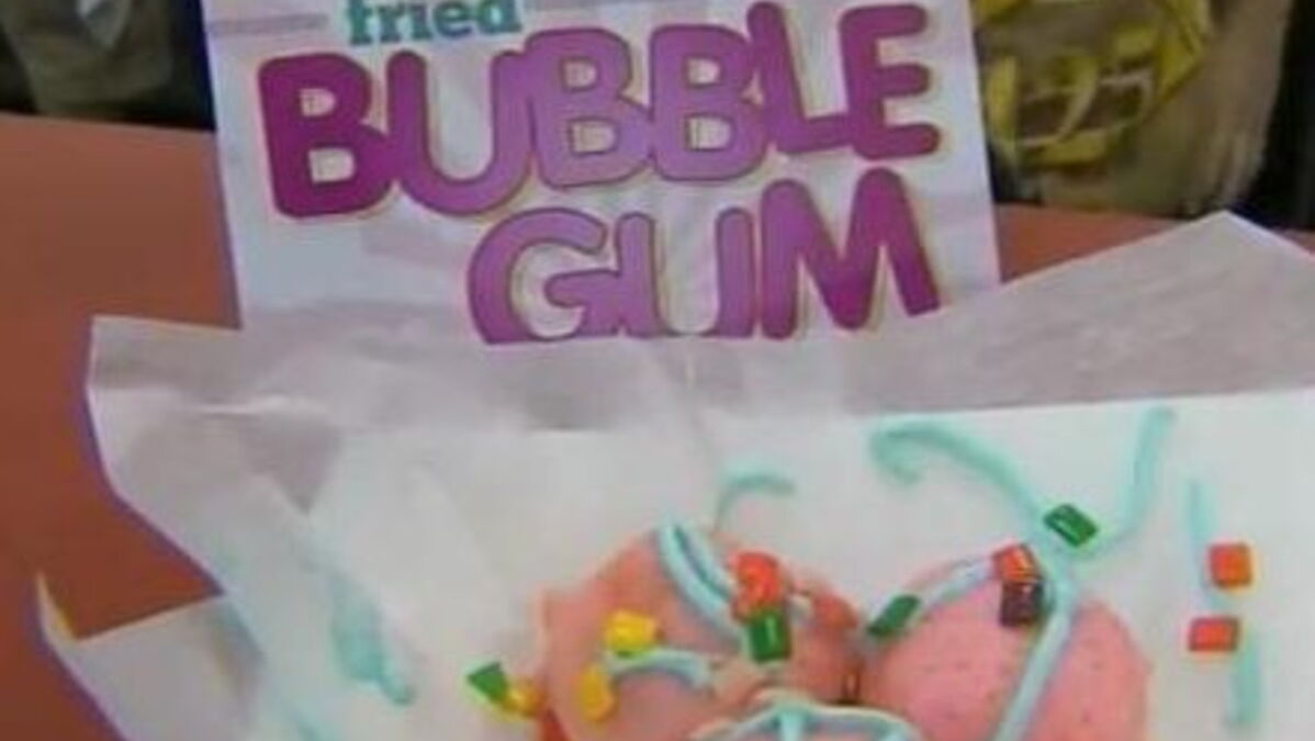 Il invente un plat de... chewing-gums frits