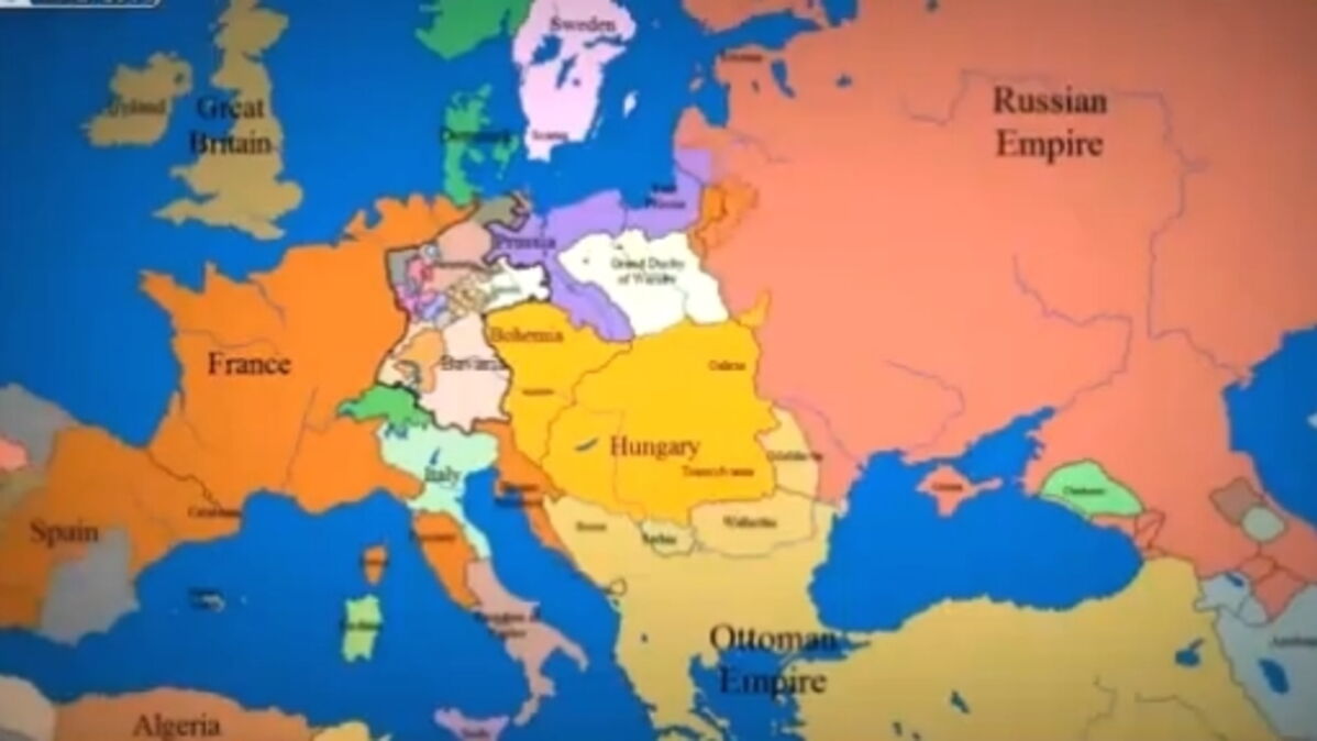 Découvrez l'évolution des frontières en Europe depuis 1000 ans