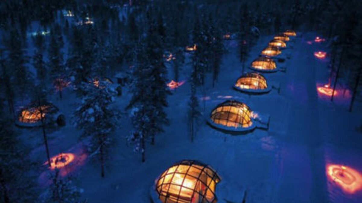 Ce village d'igloos est un hôtel