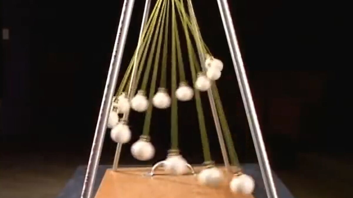 Découvrez les effets étonnants de ces pendules qui se balancent