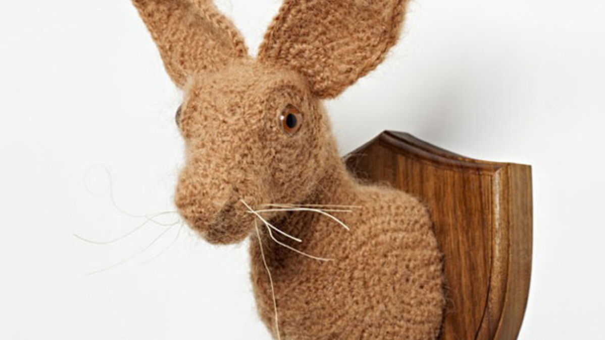 Crochetdermy: Quand le crochet prend des allures de trophées de chasse