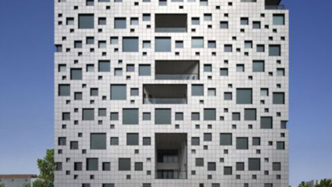 Découvrez l'architecture cubique de ce bâtiment