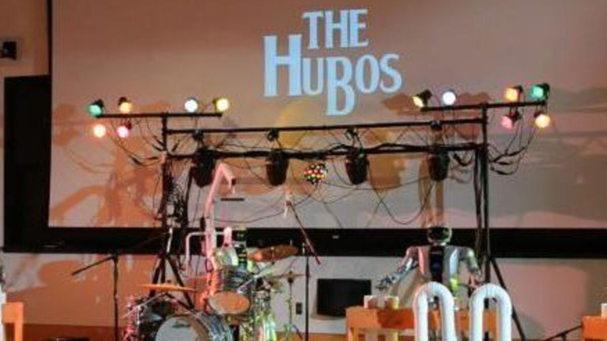 Découvrez The Hubos, une version robot des Beatles!