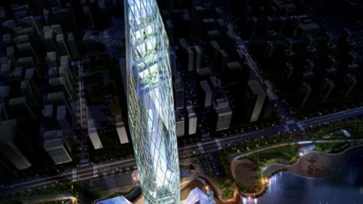 Photos : Découvrez l'Infinity Tower, le premier gratte-ciel invisible ...
