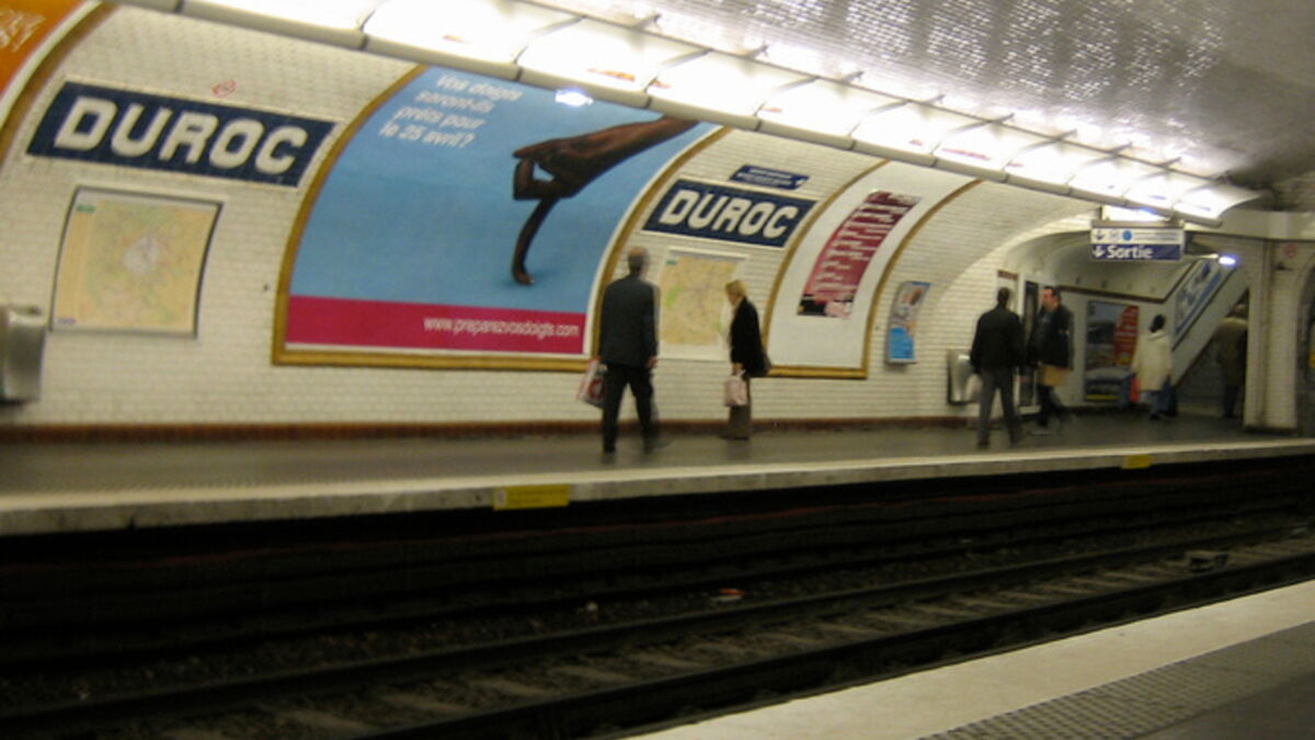 La station de métro Duroc rebaptisée temporairement "Durock"