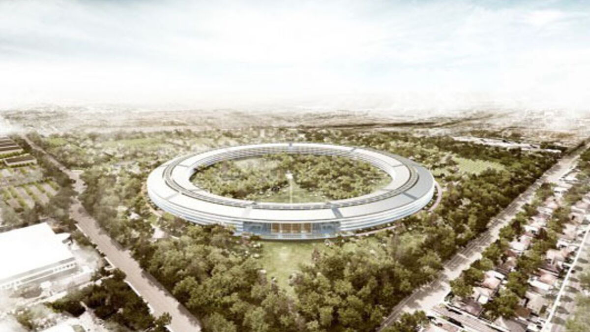 Découvrez le futur siège social d'Apple en images