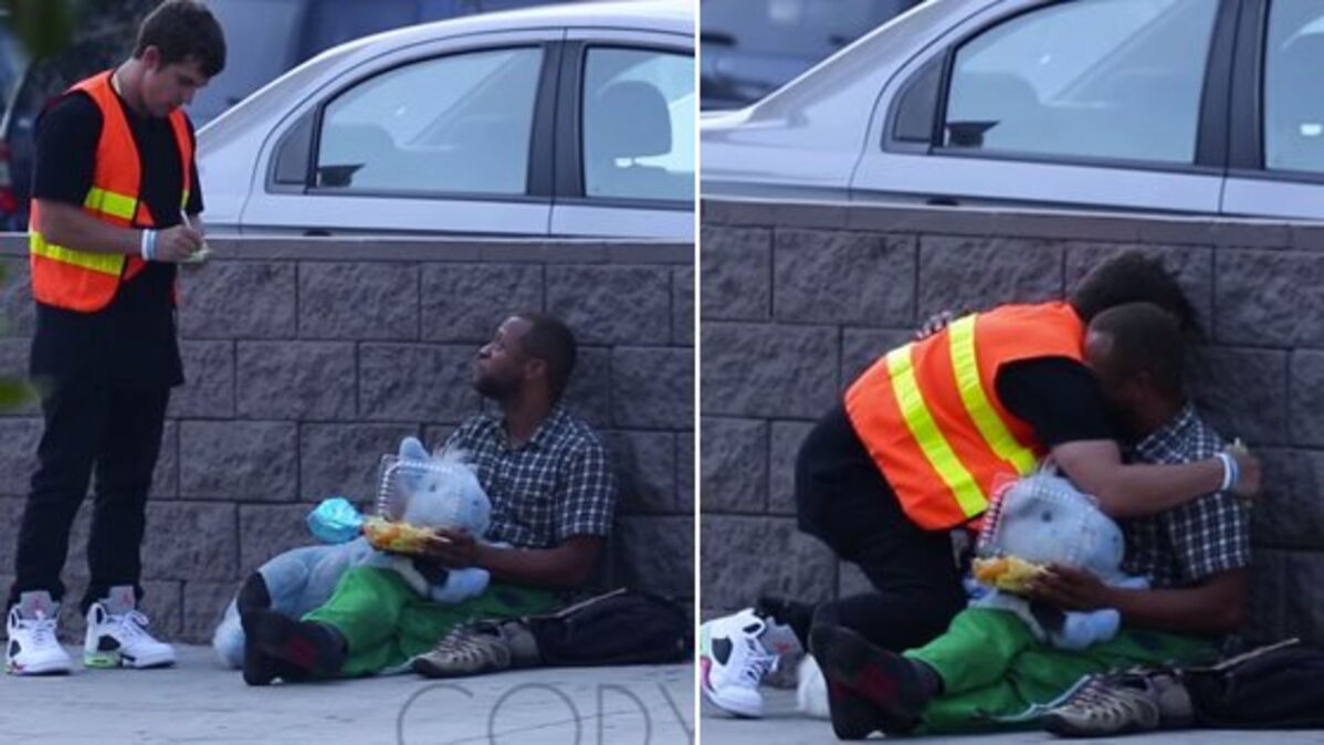 En verbalisant ce SDF, cet homme lui a fait la plus belle surprise du monde