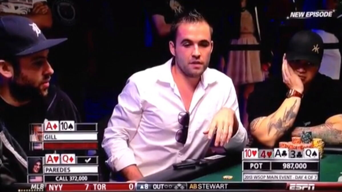 World Series of Poker 2013 : Victime d'un bad beat, la réaction de ...