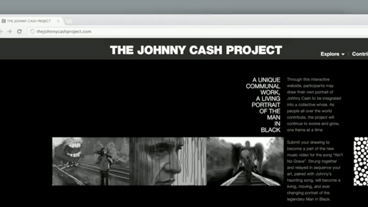 Découvrez The Johnny Cash Project en vidéo