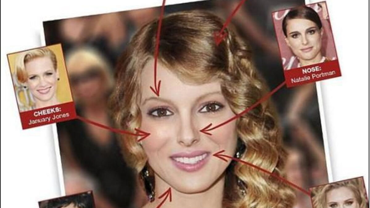 Voici le visage de la femme parfaite