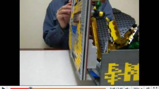 Découvrez un pop-up en Lego très impressionnant