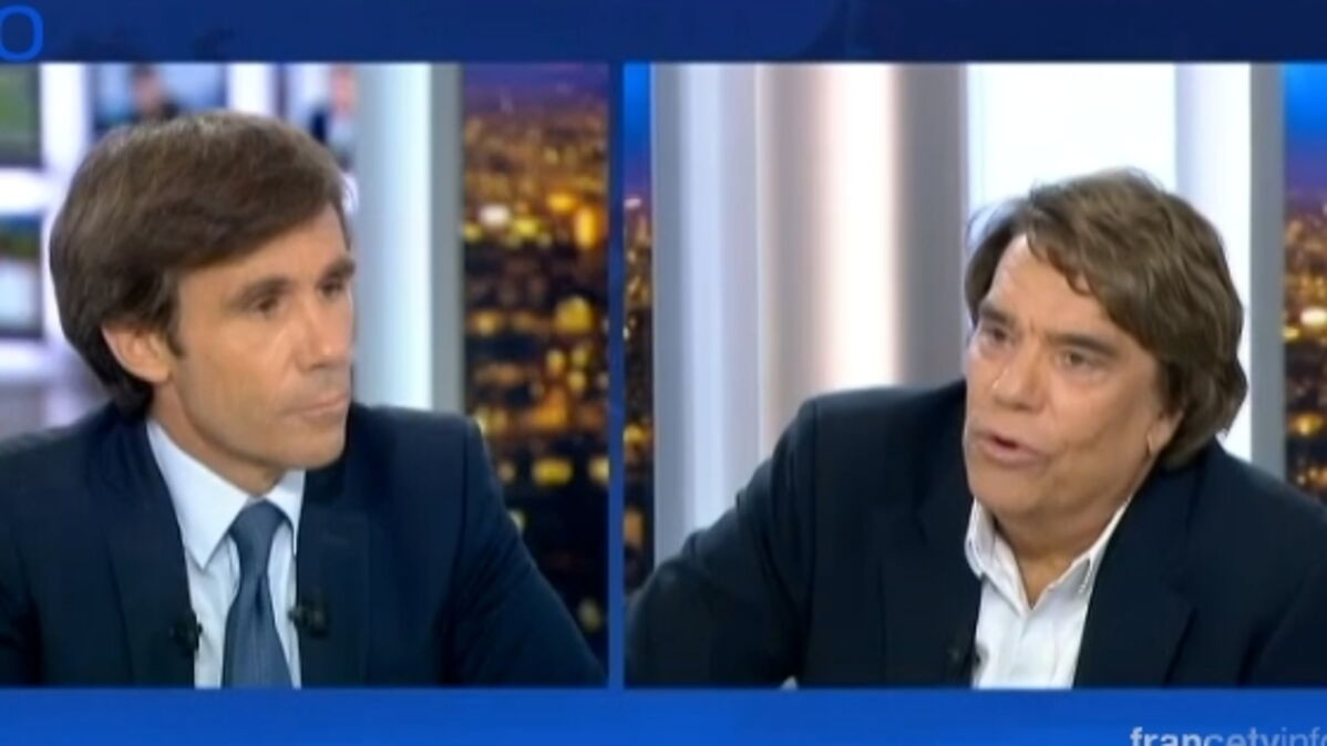 David Pujadas : Avec Bernard Tapie, "il y a beaucoup de mise en scène"