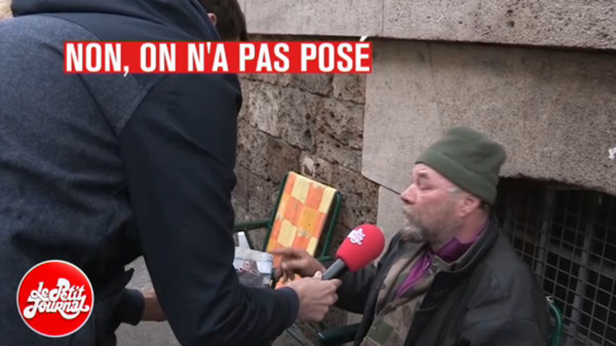 Le Petit Journal : Les SDF qui ont partagé une cigarette avec Nathalie ...