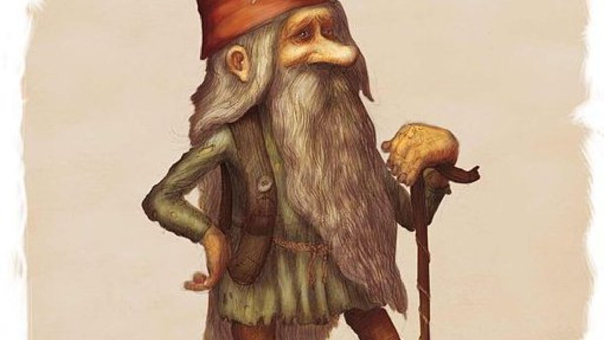 Le Gnome, ce petit être barbu et magique vivant sous terre