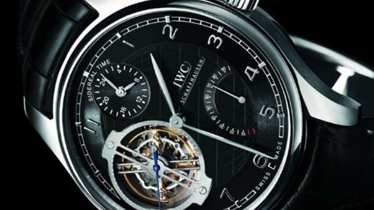 IWC Portuguese Sidérale Scafusia : La montre des étoiles