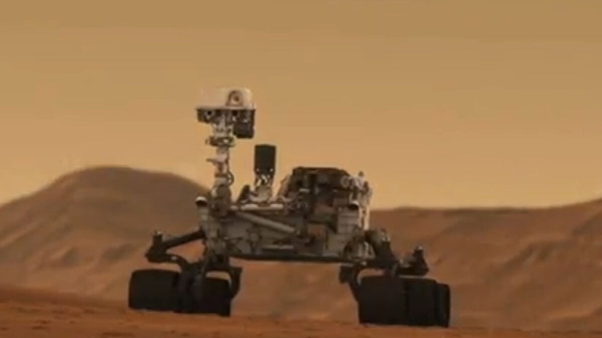 Le robot Curiosity est arrivé sur Mars