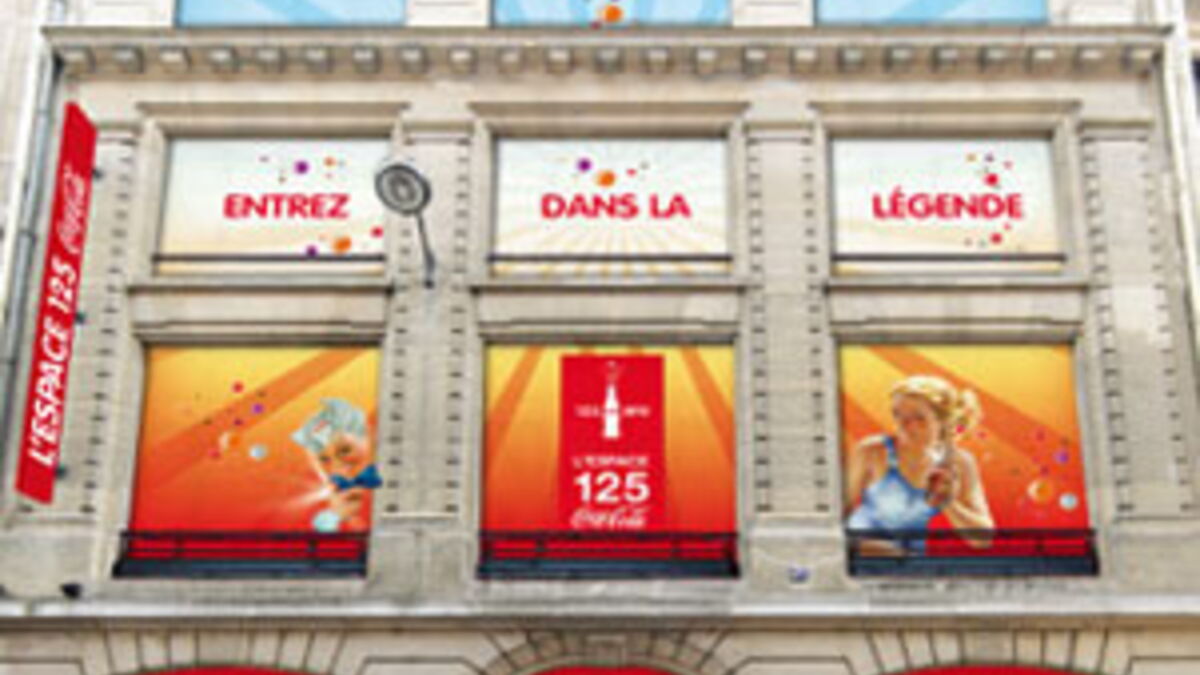 Coca-Cola ouvre boutique à Paris pour ses 125 ans