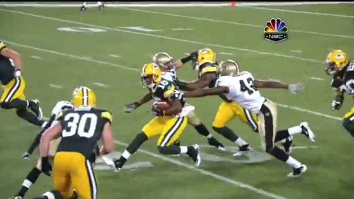 Le plus long touchdown de l'histoire en vidéo