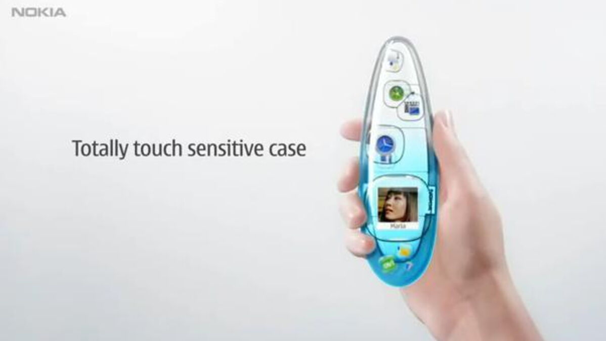 Nokia HumanForm: un mobile flexible et interactif