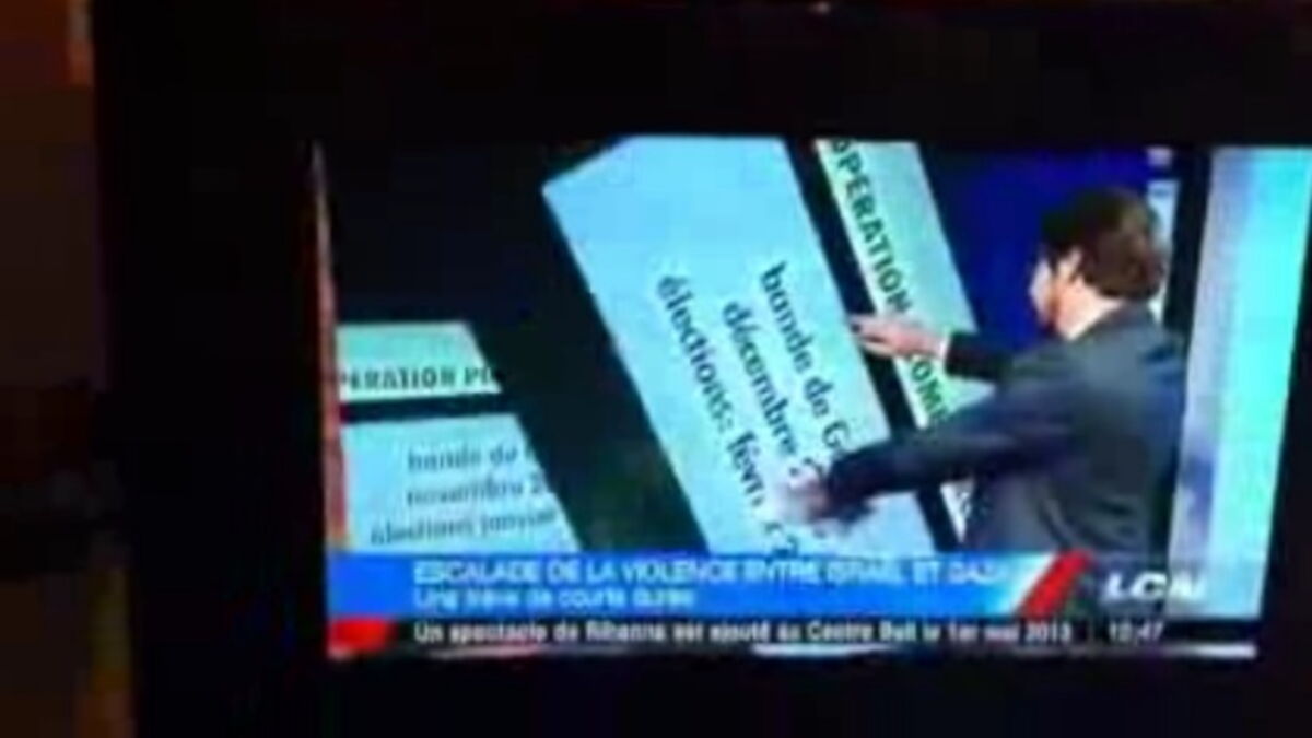 Ce journaliste de LCN a de gros problèmes avec son écran tactile