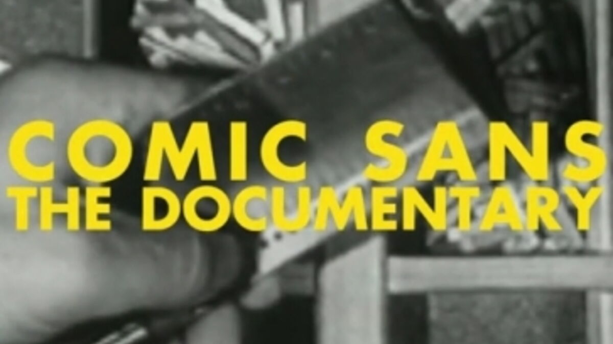 Un documentaire sur la police "Comic Sans MS"